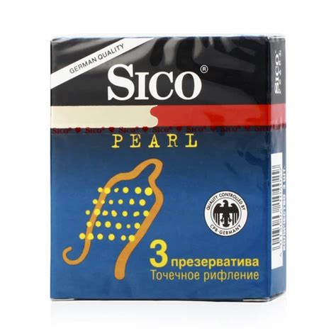 Prezervative Sico N3 Pearl Relief Punctat