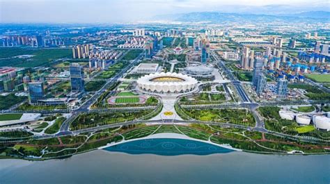 西安奥体中心景观设计 中国建筑西北设计研究院有限公司装饰环艺院 山水陆港，盛世胜景