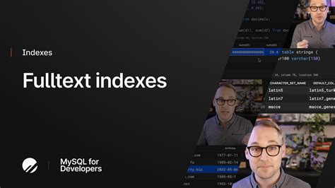 Fulltext Indexes — Mysql For Developers — Planetscale