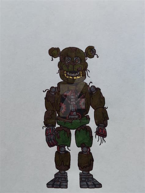Torture Bear Fazbear Legacy By Artisticartandstuffs On Deviantart