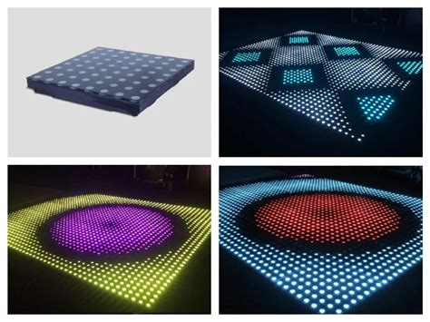 Pcs Lot Disco LED Digital Dance Floor Light China Stage Lighting