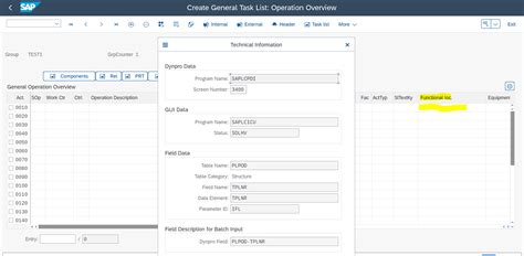 Solved Ia05 Task List Operation Functional Location In M Sap Community