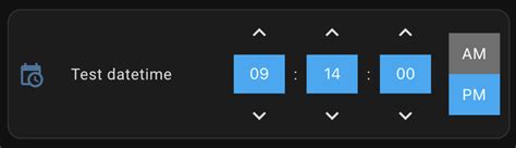 Inputdatetime Entity Need To Show Seconds Frontend Home Assistant Community