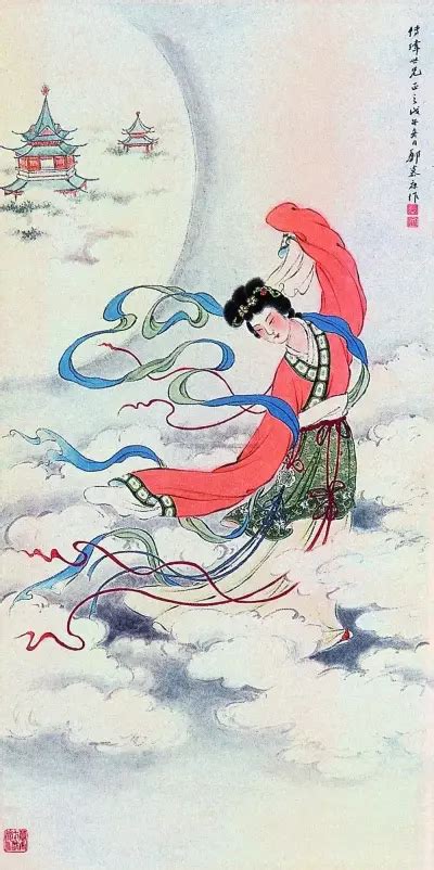 嫦娥奔月 堆糖，美图壁纸兴趣社区