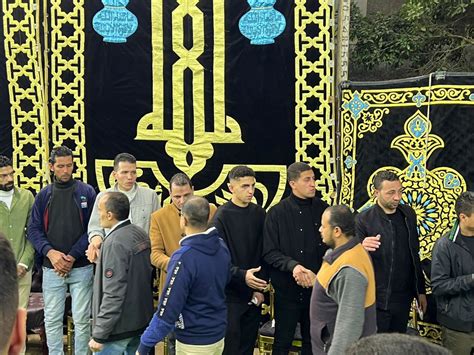 سيد عبد الحفيظ وإمام عاشور يؤديان واجب العزاء في والد أحمد نبيل كوكا