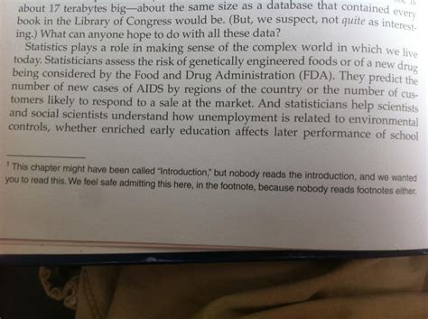 Reading My Stat Textbook This Author Is A Real Jokester Rfunny
