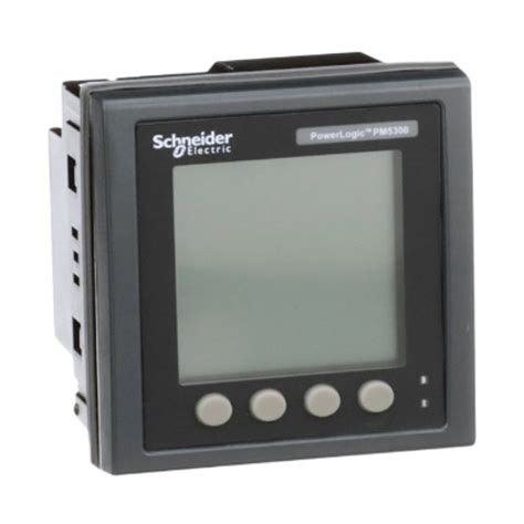 Schneider Electric Metsepm5330 Pm5330 Powermeter W Modbus Upto 31st H 256k 2di 2do 35alarms