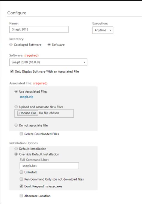 Software Deployment Managed Installs Using Kace And Batch Files