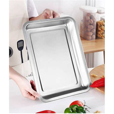 [ สต็อกพร้อมส่ง ] ถาดถนอมอาหารสแตนเลส อย่างดีพร้อมขาตั้งและฝาแก้วปิด ใส่ข้าวแกงขายของ ถาดสแตนเลส