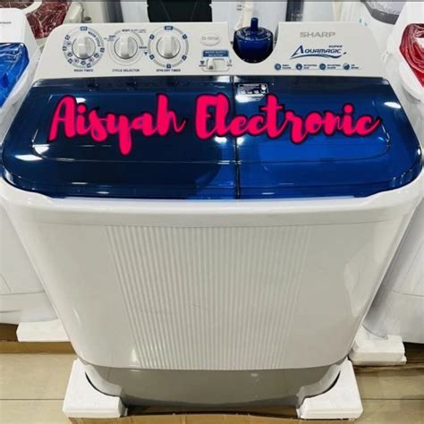 Jual Mesin Cuci Sharp Kg Est Cm Shopee Indonesia