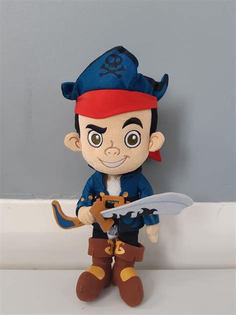 Disneystore Nuine Captain Jake And The Neverland Pirates Small Plush 12
