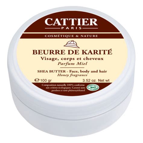 CATTIER BEURRE DE KARITÉ Miel g