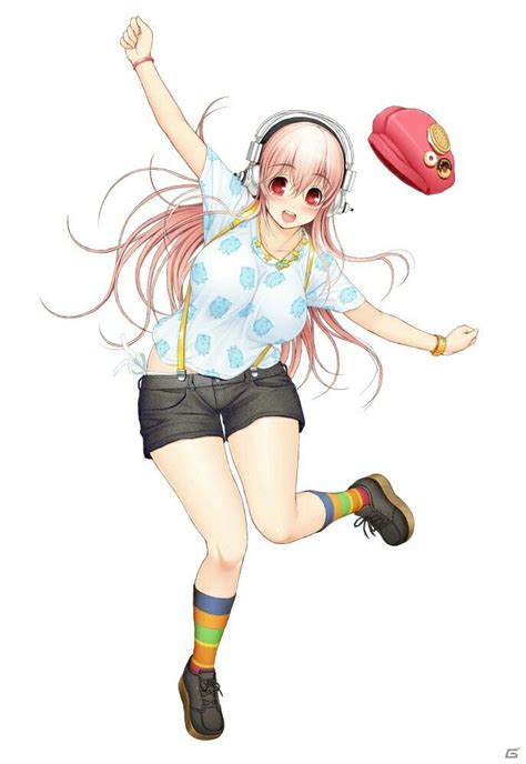 314 Best Super Sonico Images On Pinterest Anime Girls Pink Eyes And