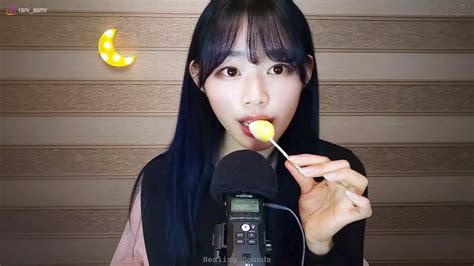 Asmr 사탕 사운드 And 치아소리 롤리팝 먹방 Candy Asmr Youtube