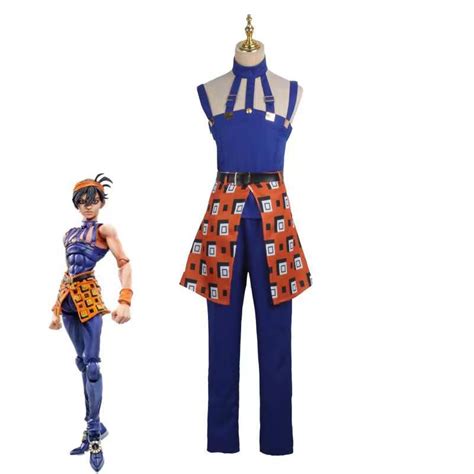 Cujoh Jolyne Cosplay Costume Hsiu Anime Jojo Bizarre Adventure Cosplay