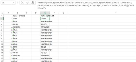 How To Make An Array Formula For Vlookup Nested Iferror In Excel