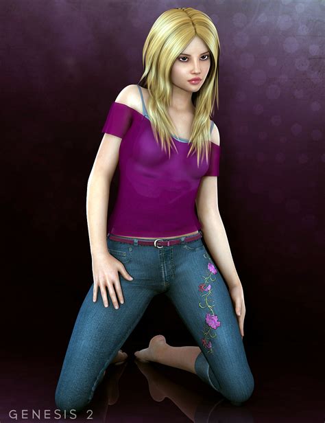 Casual Cool For Genesis 2 Female S Daz 3d