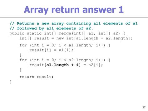 Ppt Various Methods Of Populating Arrays Powerpoint Presentation