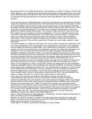 Nurs 420 Week 3 Discussion Example 1 Pdf Sara Deals With Two Very Di
