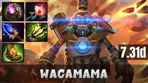 WAGAMAMA Clockwerk MID LANE Gameplay Dota 2 Full Game YouTube