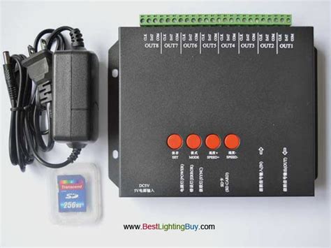 Port Offline T SD Card LED Controller For Digital RGB LED Strips