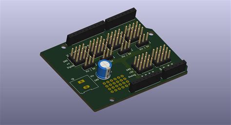 Arduino用シールド基板を作る Kicadの達人