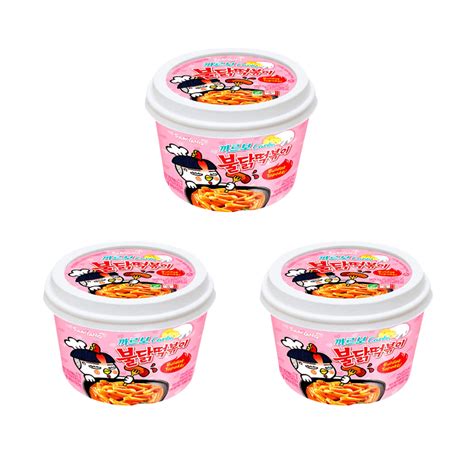 Samyang Carbo Buldak Spicy Chicken Roasted Tteokbokki