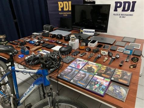 PDI Detiene a dos sujetos y recupera especies avaluadas en más de seis