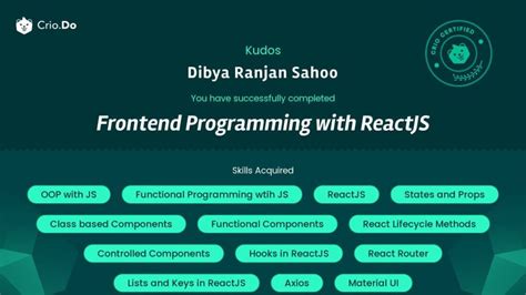 dibya ranjan sahoo on linkedin learnbydoing learnbydoing criodo softwaredevelopment upskill…