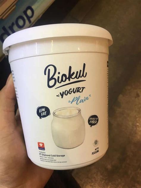 Jual Yogurt Biokul Plain 1000ml Di Seller Happy Fruit Jakarta Meruya