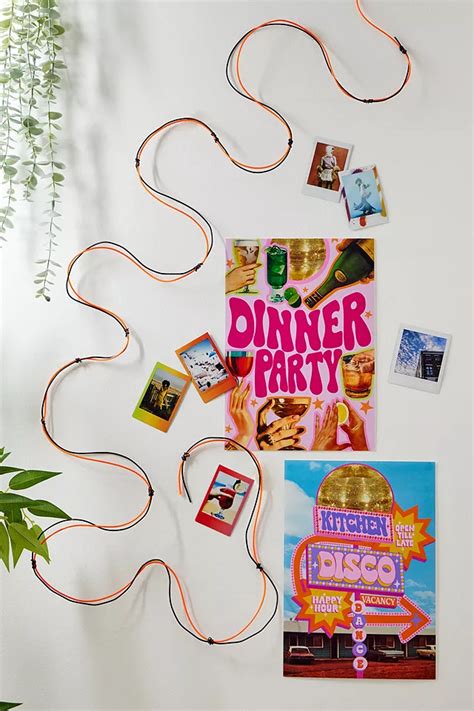 Make Your Own Orange Neon String Light Urban Outfitters Uk