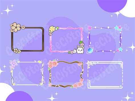 Cute Animated Cam Overlays Video In Overlays Game Design Animation