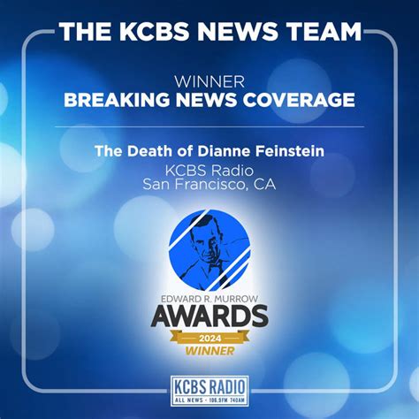 Kcbs Radio Wins Two Regional Murrow Awards