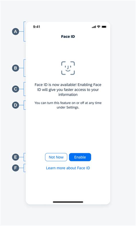 Biometric Authentication Sap Fiori For Ios Design Guidelines