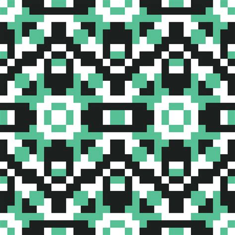 A Green And Black Pixel Pattern 34527262 Vector Art At Vecteezy