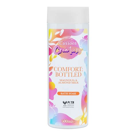 Buy Cussons Creations Comfort Bottled Magnolia And Almond Milk Bath Soak