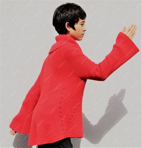 Premium Photo Side View Of A Man Standing Against Wall