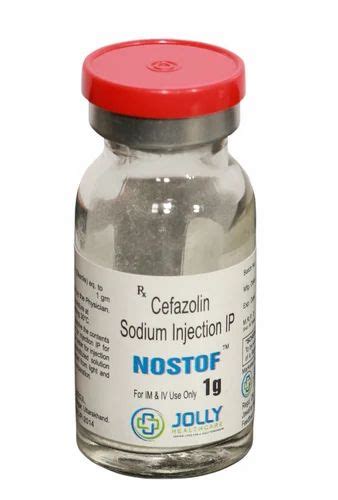 Cefazolin Sodium 1 Gm Injection Nostof Cefazolin Reflin For