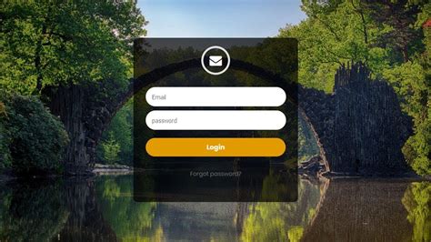 Transparent Login Form Design Using Html And Css HTML Form