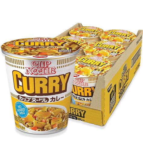 Nissin Cup Noodles Soup Tsf6 Curry Flavor 225 Oz Case Of 6