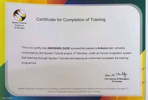 Abhishek Zade On Linkedin Iitbombay Certificationcourse