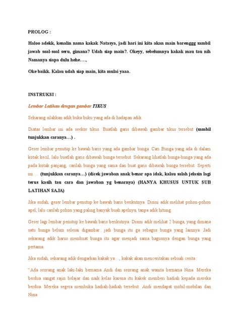 Instruksi Tes Nst Highlight Pdf
