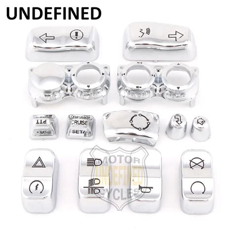 Aliexpress Buy 13pcs Chrome Motorcycle Hand Control Switch