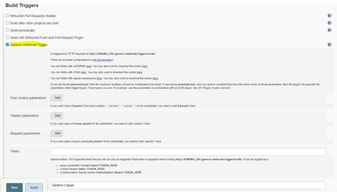 GitHub Syid Jenkins Bitbucket Webhook Integration This Document Help You To Automate The PR