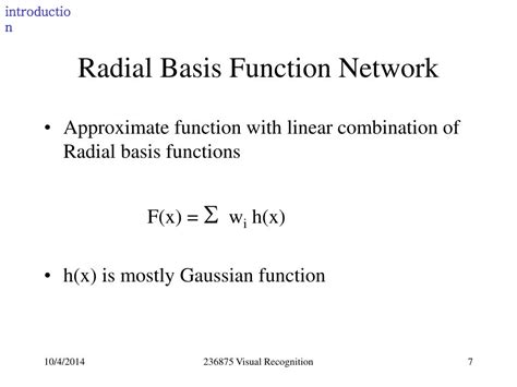 PPT Radial Basis Function Networks PowerPoint Presentation Free Download ID 5139674