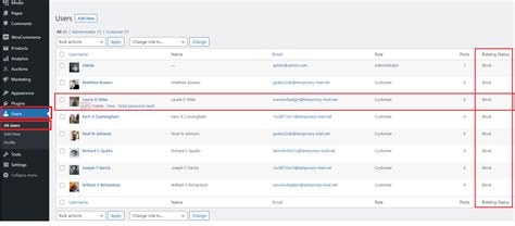 How To Block Unblock Users From Bidding Ultimate Woo Auction