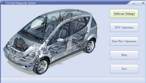 Main Interface Of Tcu Fault Diagnostic System Download Scientific
