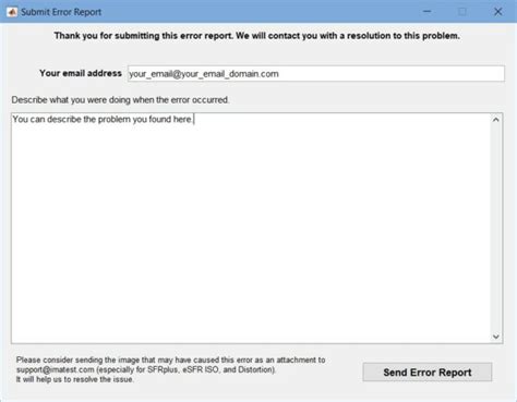 Troubleshooting Imatest