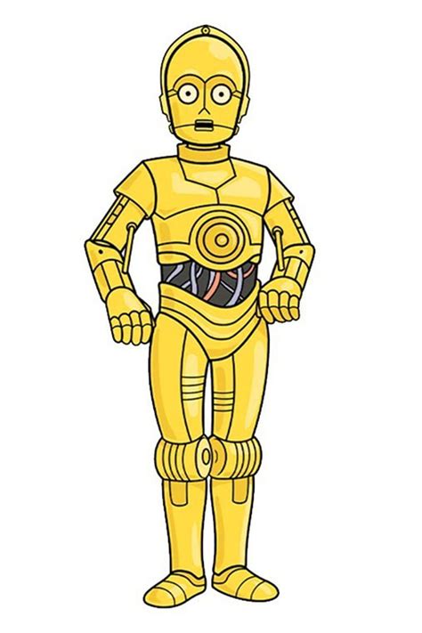 C 3po Drawing In 2022 Drawing Tutorial Easy Star Wars Drawings Easy