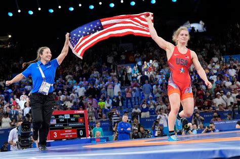 Usas Amit Elor Wins Gold In Womens Freestyle Wrestling